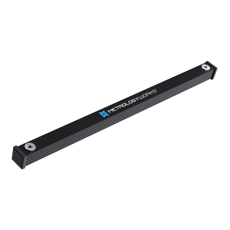 Certified Scale Bar - Carbon Fiber Square - MetrologyWorks