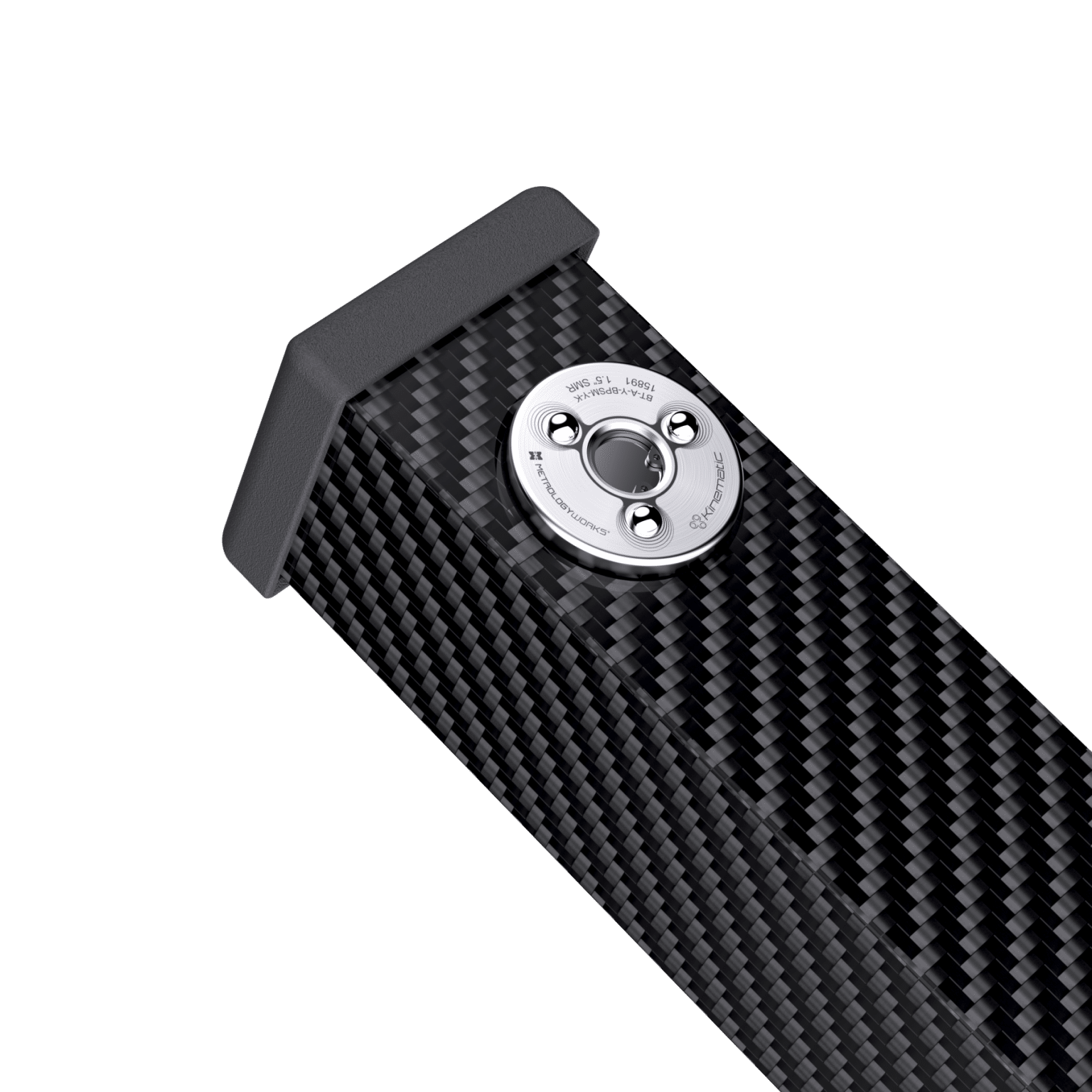 Certified Scale Bar - Carbon Fiber Square - MetrologyWorks