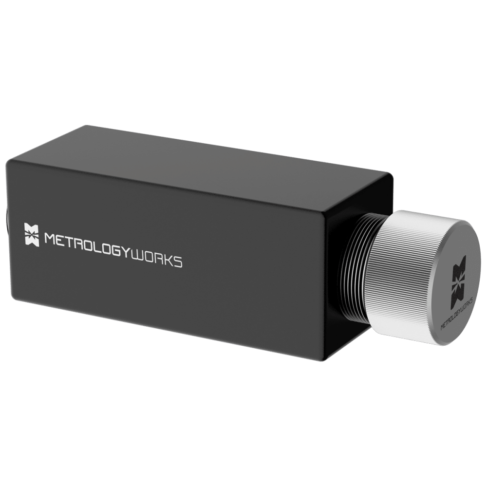 Laser Tracker 90 Degree Mount with 3-1/2″-8 Threaded Ring - MetrologyWorks