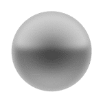 1.5" Reference Sphere Matte Finish - with Female M8 Threads ...