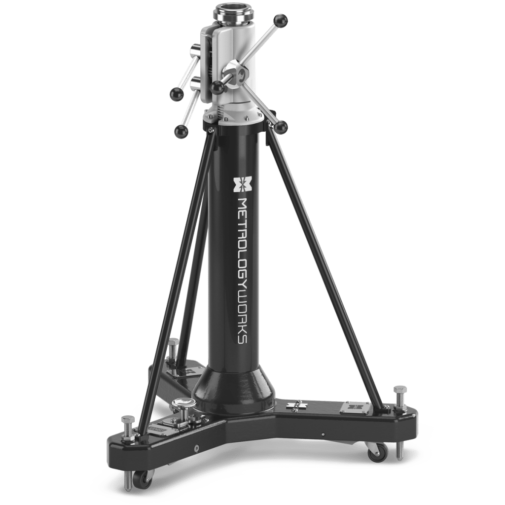 Adjustable Height Rhino Series Heavy Duty Rolling Stands - MetrologyWorks