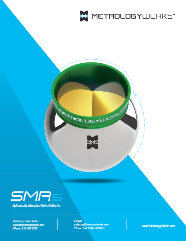 Bullseye Laser Tracker Tooling Kit - Metric for 0.5" SMR's - MetrologyWorks