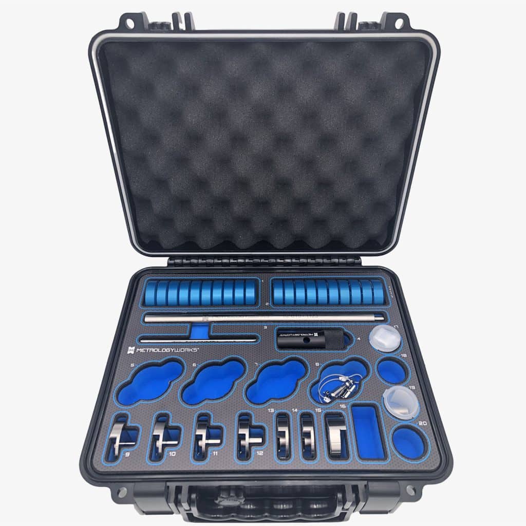 Bullseye Laser Tracker Tooling Kit - Standard Tooling for 1.5" SMR's ...