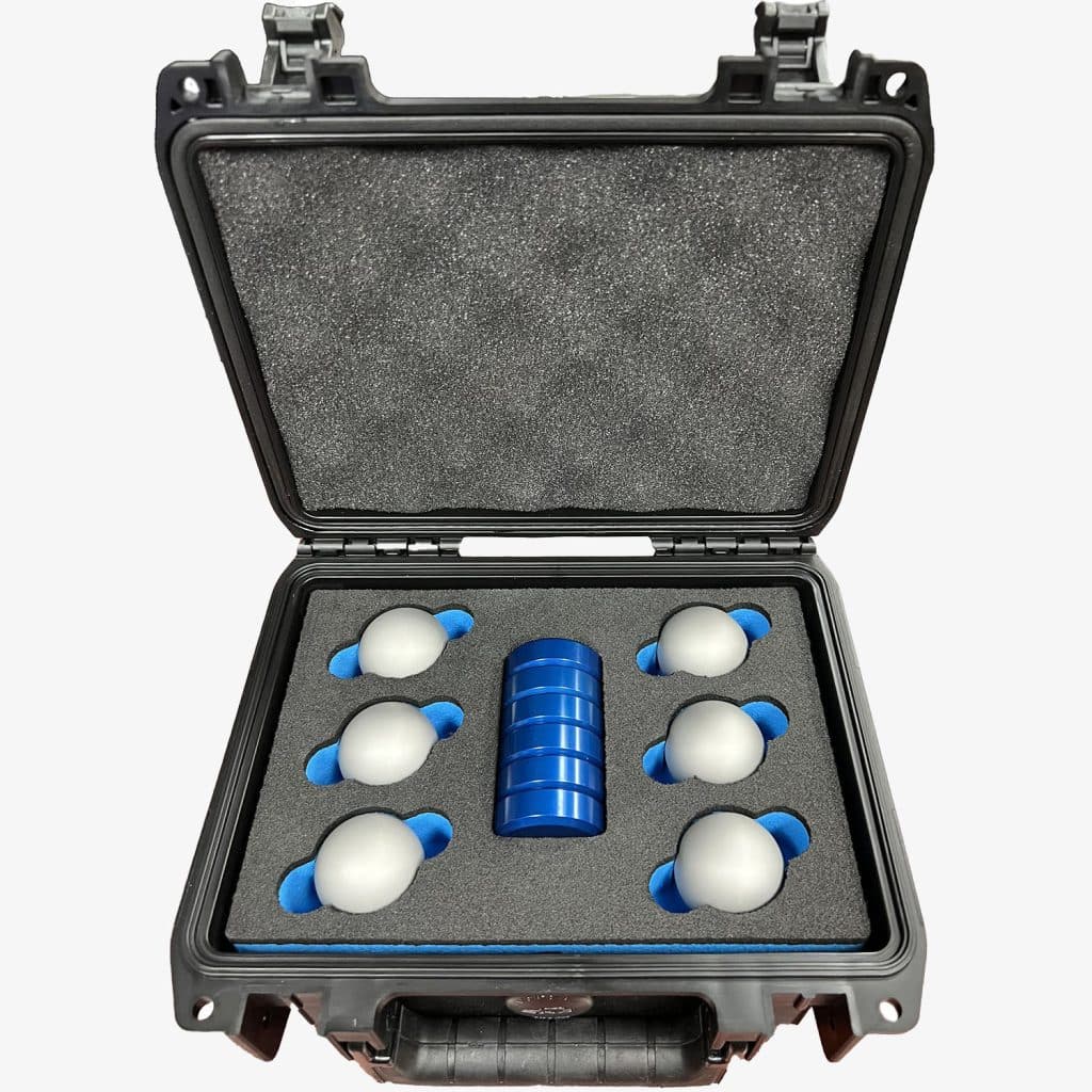 Scanner Sphere Kit - 1.5" Matte Reference Spheres and Aluminum ...