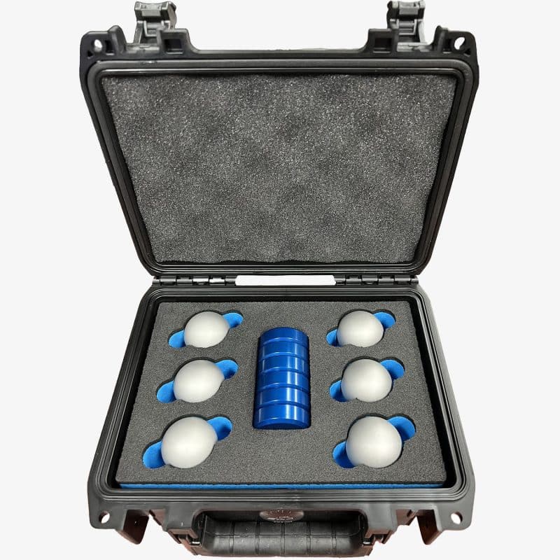 Scanner Sphere Kit - 1.5" Matte Reference Spheres and Aluminum ...