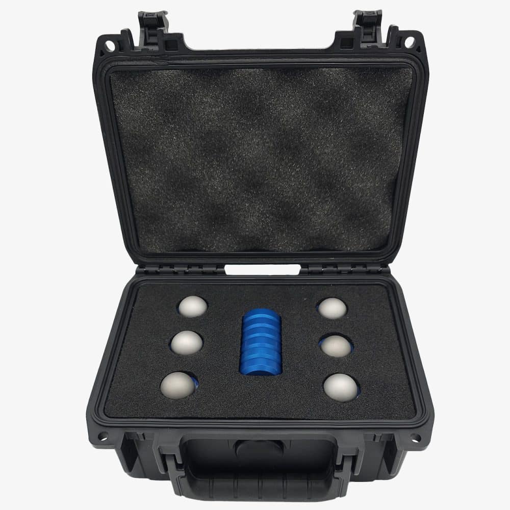 Scanner Sphere Kit - 25mm Matte Reference Spheres and Aluminum ...