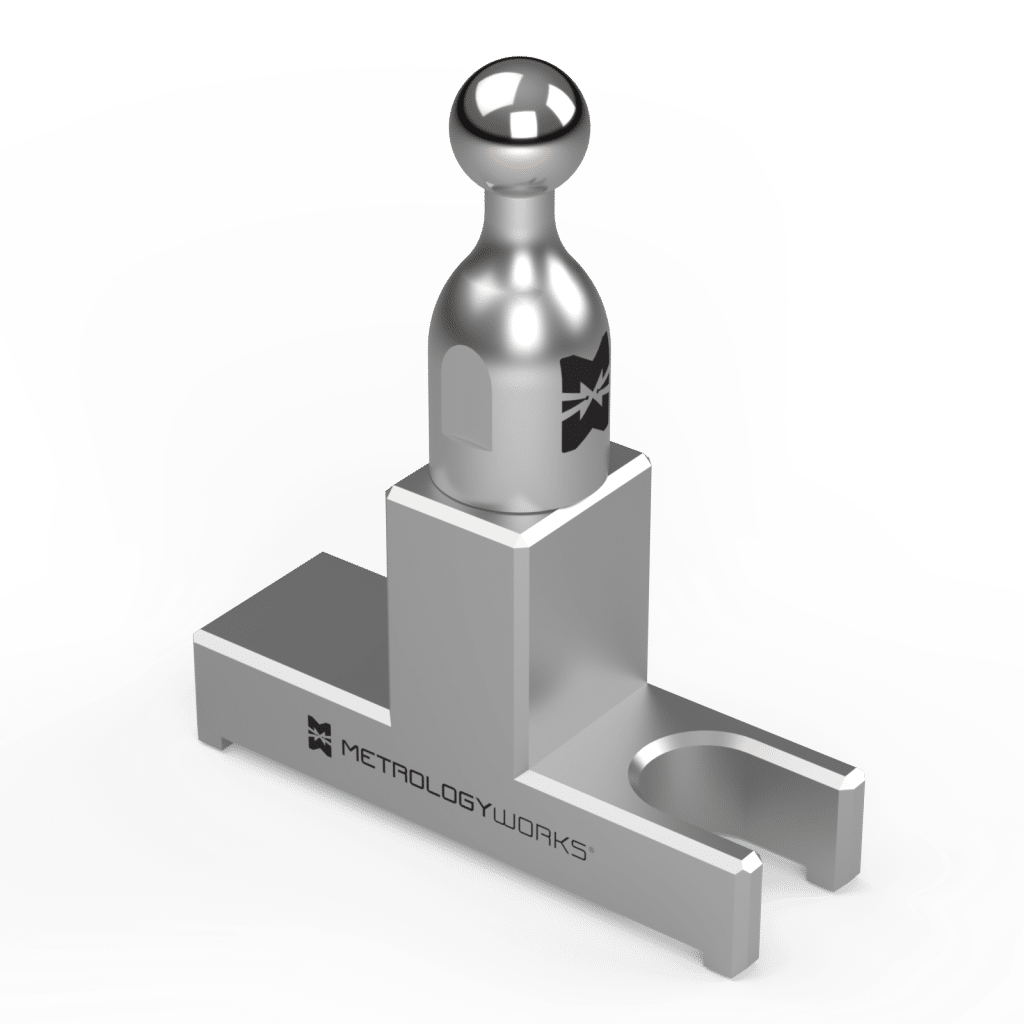 3/8" Calibration Sphere - Stainless Steel - with Standard Bolt-Down ...