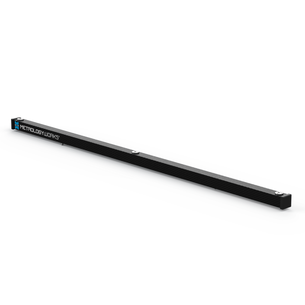 Certified Scale Bar - Carbon Fiber Square - MetrologyWorks
